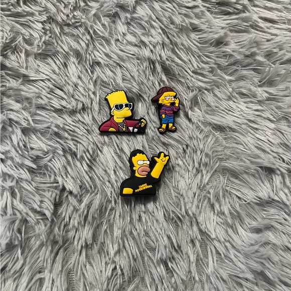 CROCS | Jewelry | Simpsons Croc Charm Set | Poshmark
